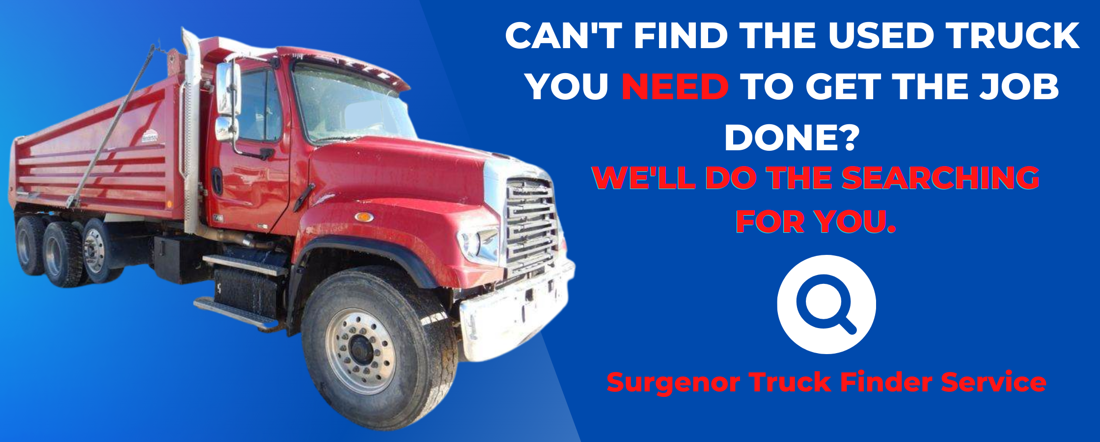 Request More Information | Surgenor Trucks